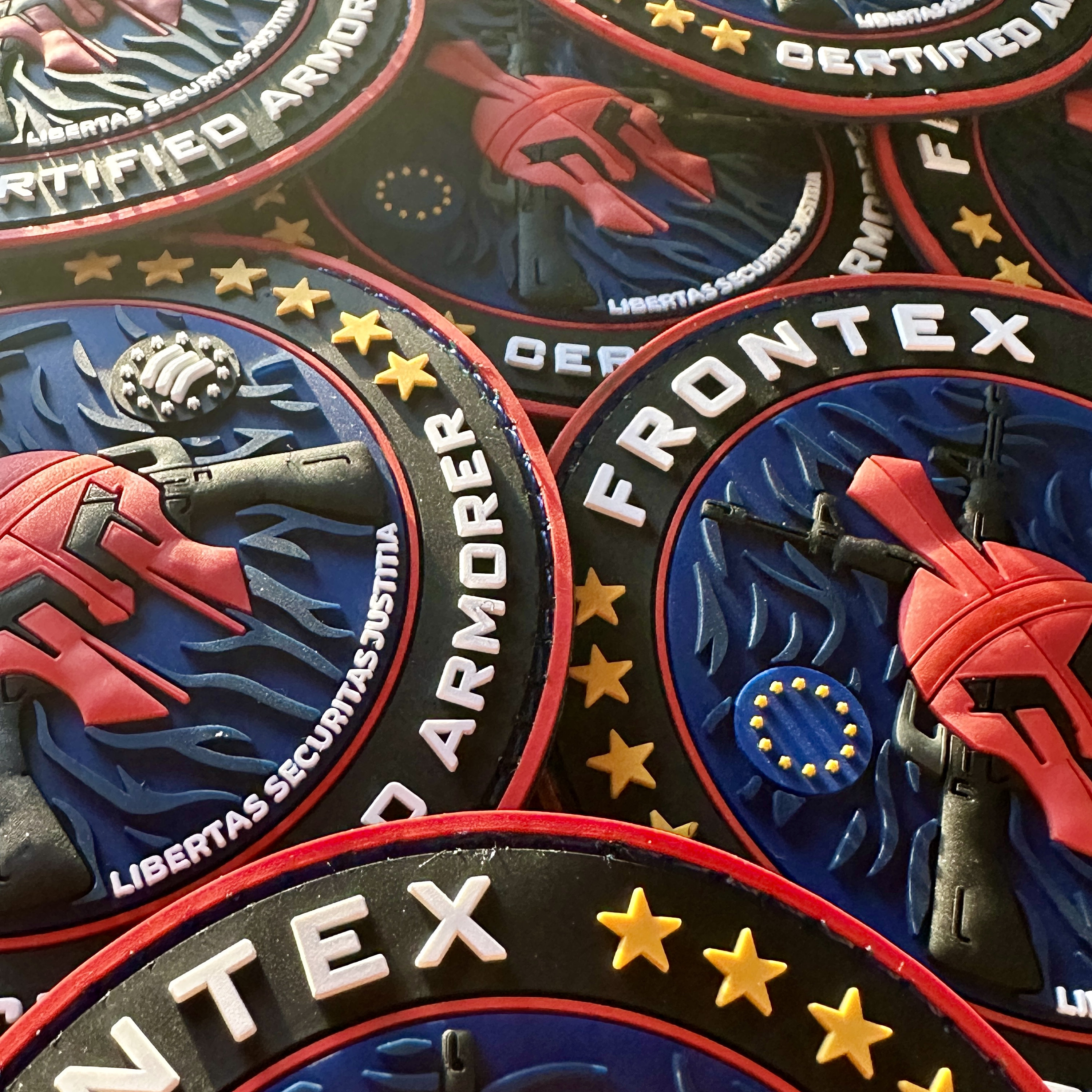 FRONTEX Border Police Patch Border Police Badge FRONTEX Coastguard ...