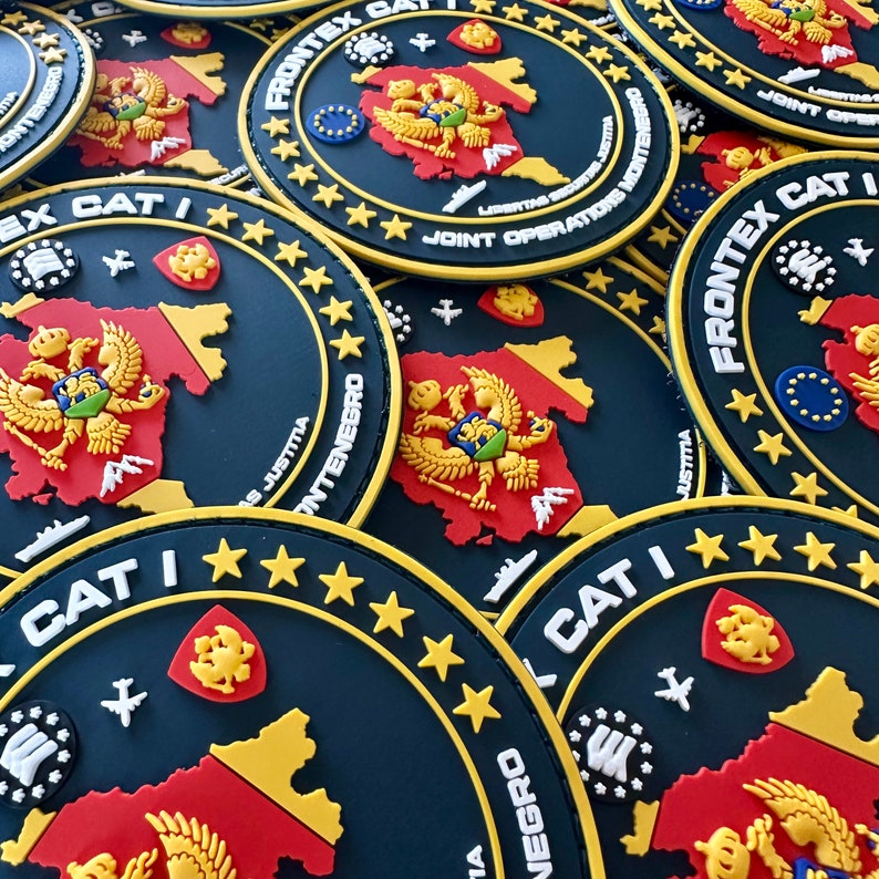 FRONTEX Border Police Patch Border Police Badge FRONTEX Coastguard ...