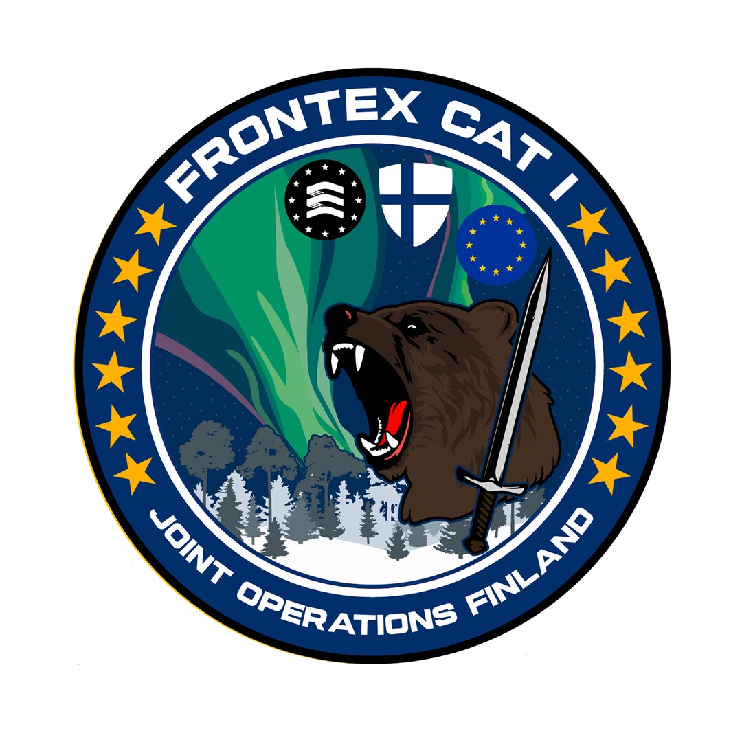 FRONTEX Border Police Patch Border Police Badge FRONTEX Coastguard ...