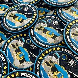 FRONTEX Border Police Patch Border Police Badge FRONTEX Coastguard ...