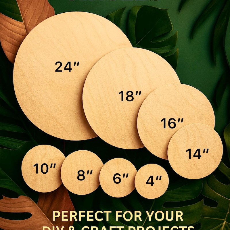 Round Plywood Board - Etsy