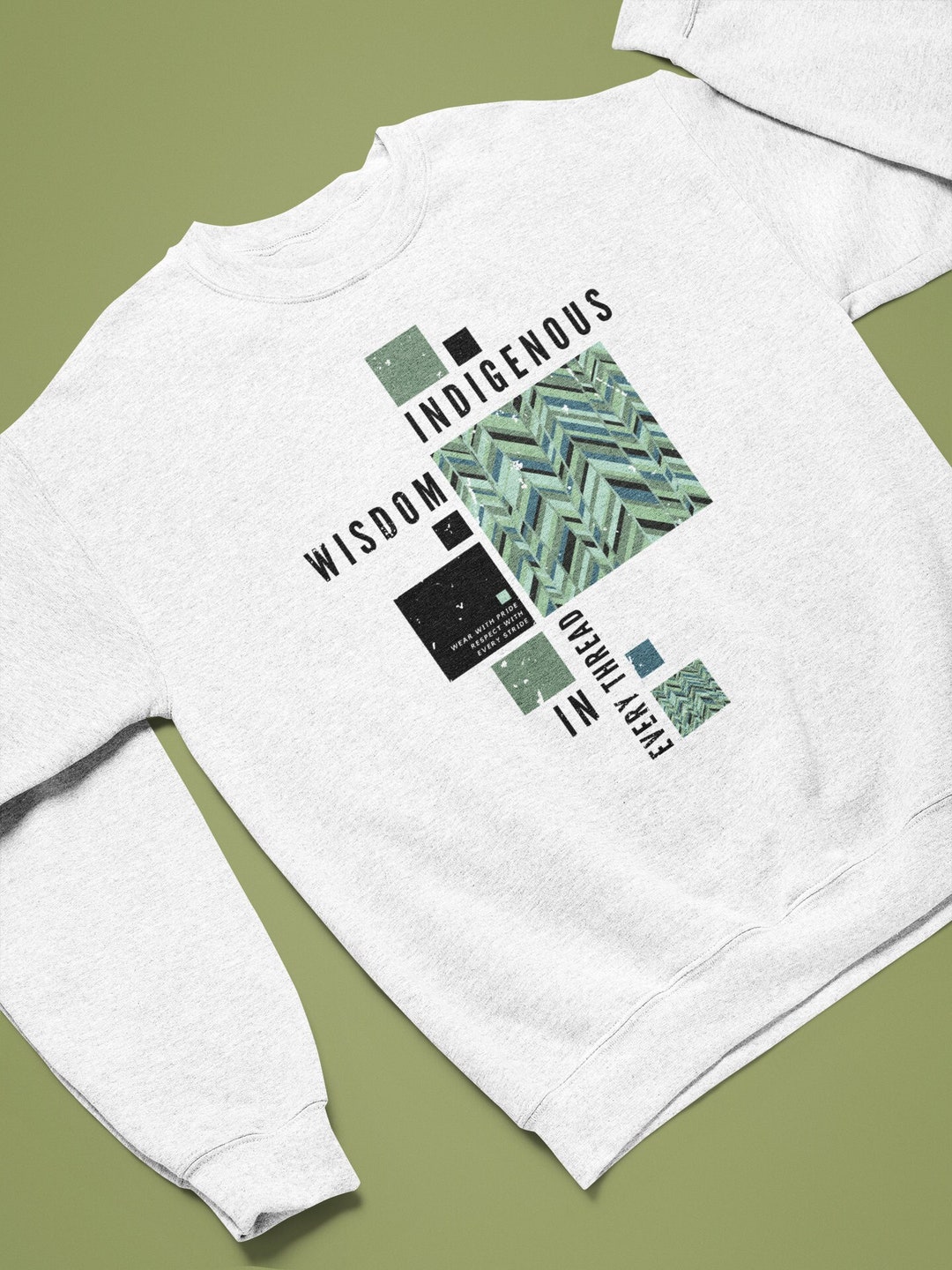 Aboriginal Art Sweatshirt: Indigenous Wisdom in Every Thread, Wisdom ...