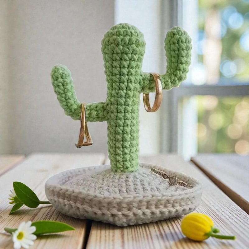 Cactus Ring Holder - Etsy