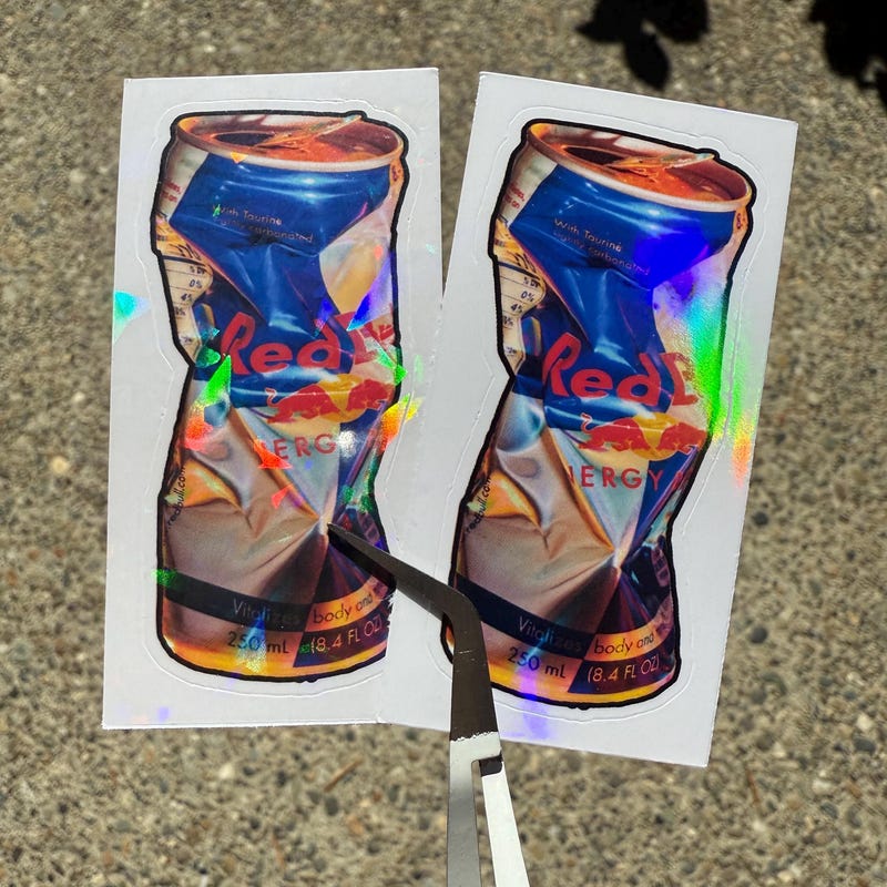 Redbull Stickers - Etsy