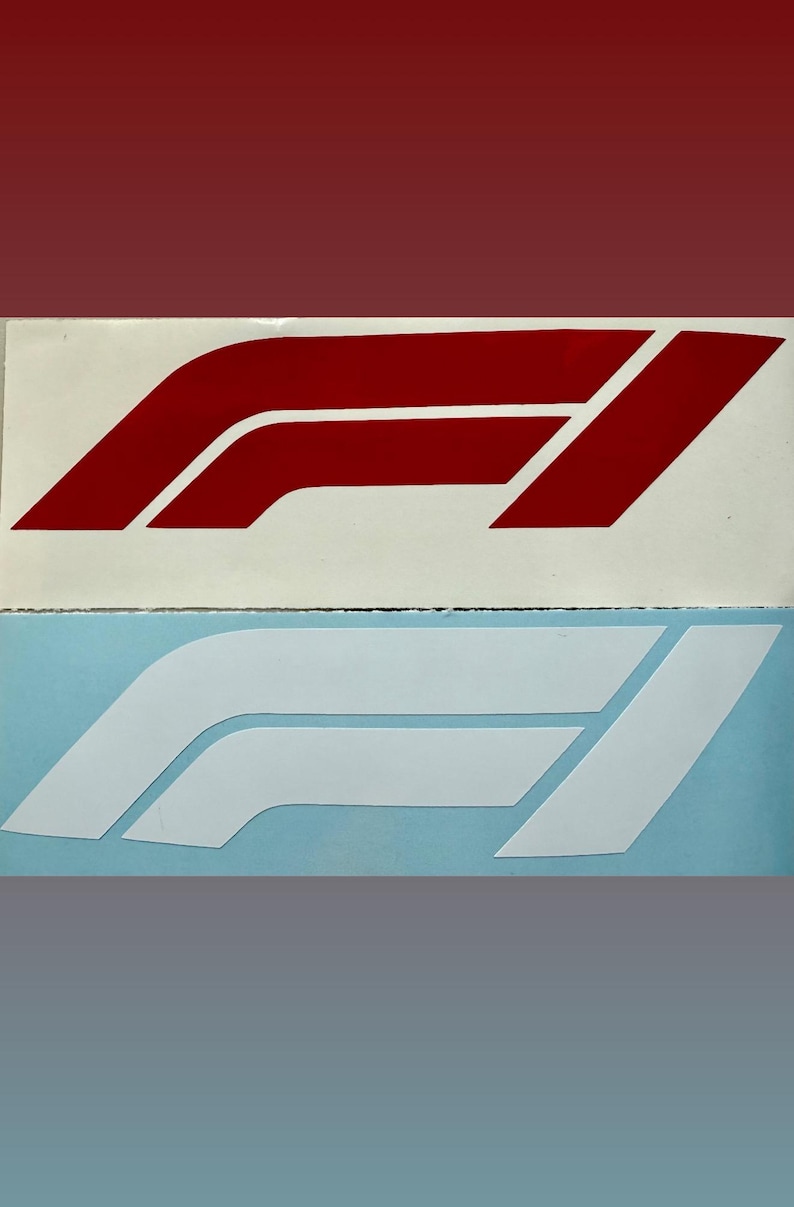 Formula 1 Stickers and Decal - Etsy