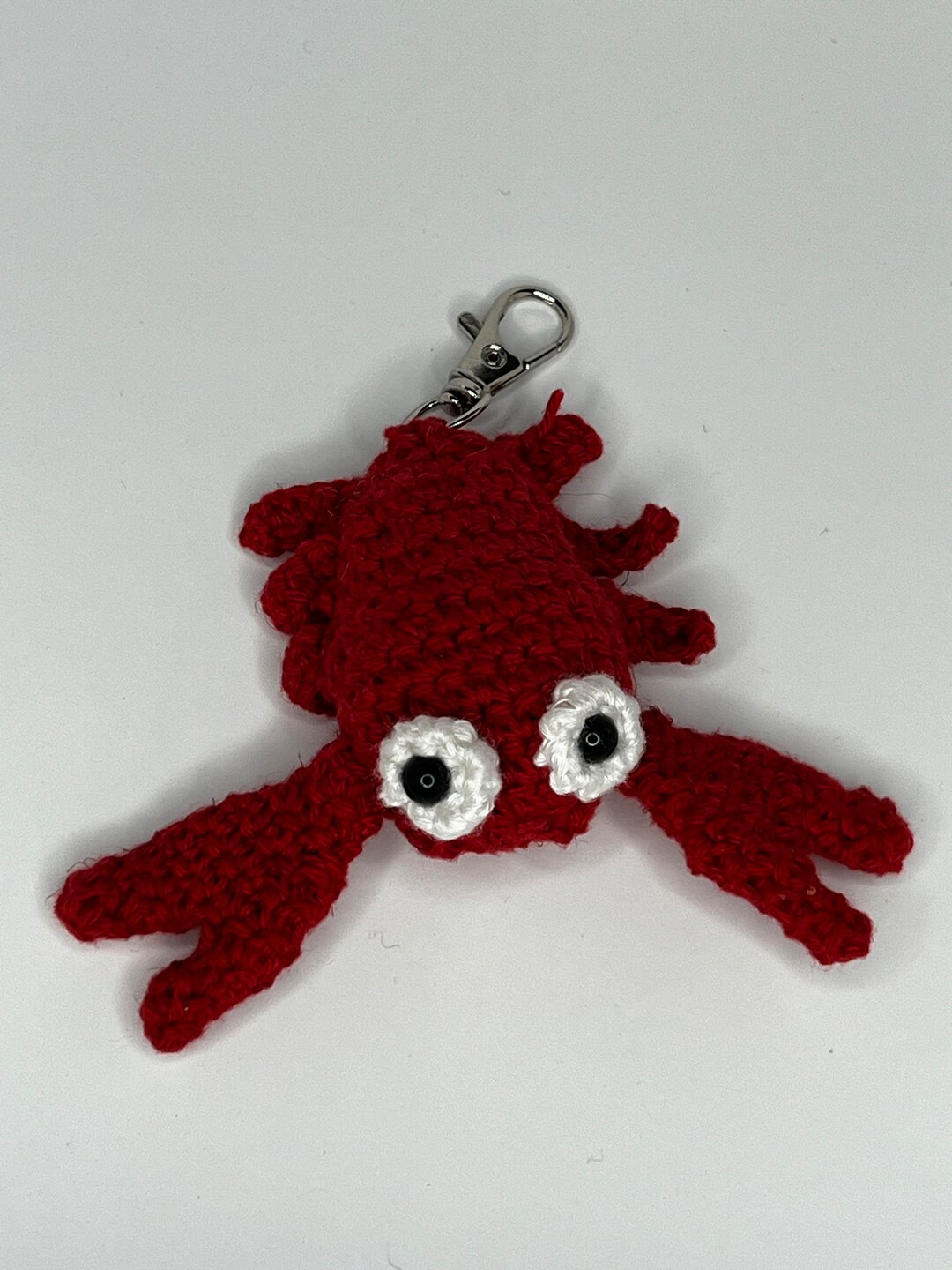 Red Crab Keychain - Etsy