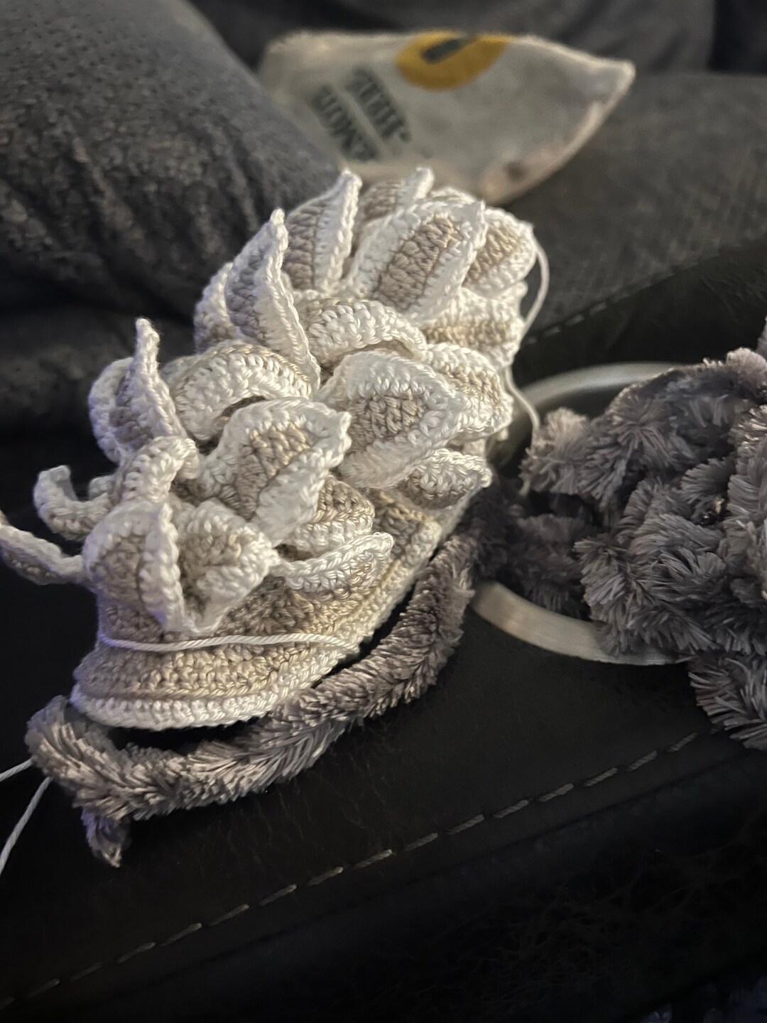 White Nudibranch Crochet Animal - Etsy