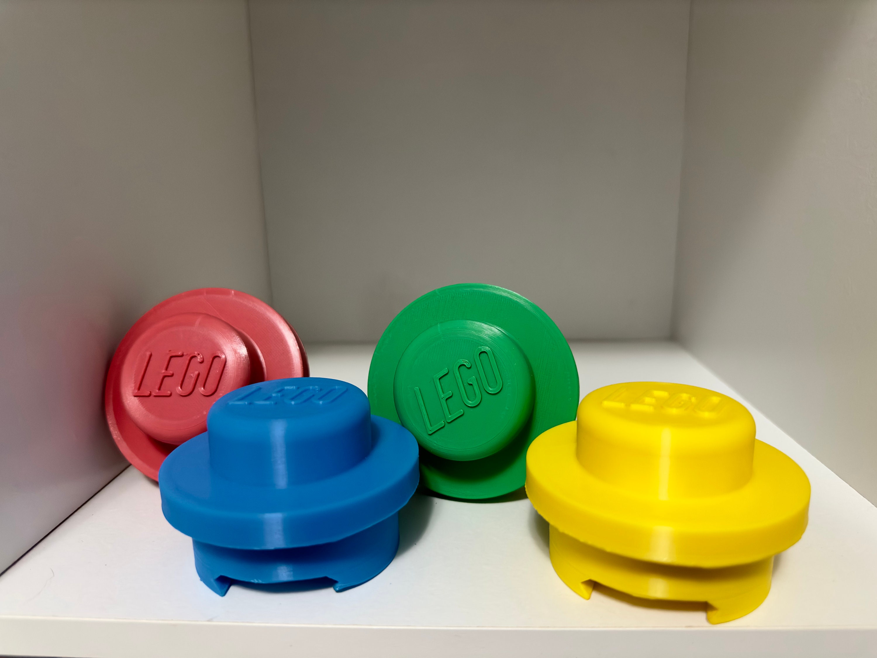 Lego Style Wall Hangers Set of 4 - Etsy