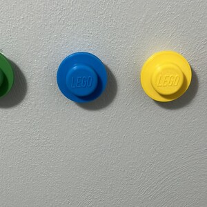 Lego Style Wall Hangers Set of 4 - Etsy