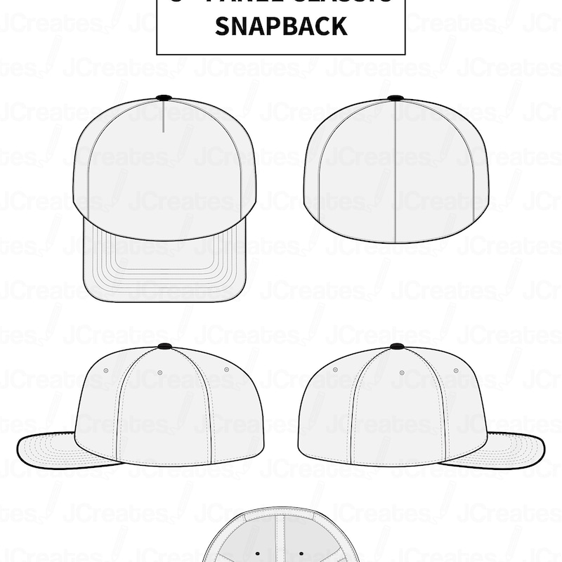 Cap Mockup Vector - Etsy
