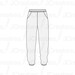 Sweatpants Vector Mockup - Customizable Sweatpants Template | Instant ...