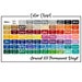Oracal 651 Color Chart, Permanent Vinyl Color Chart, Oracal Color Chart ...
