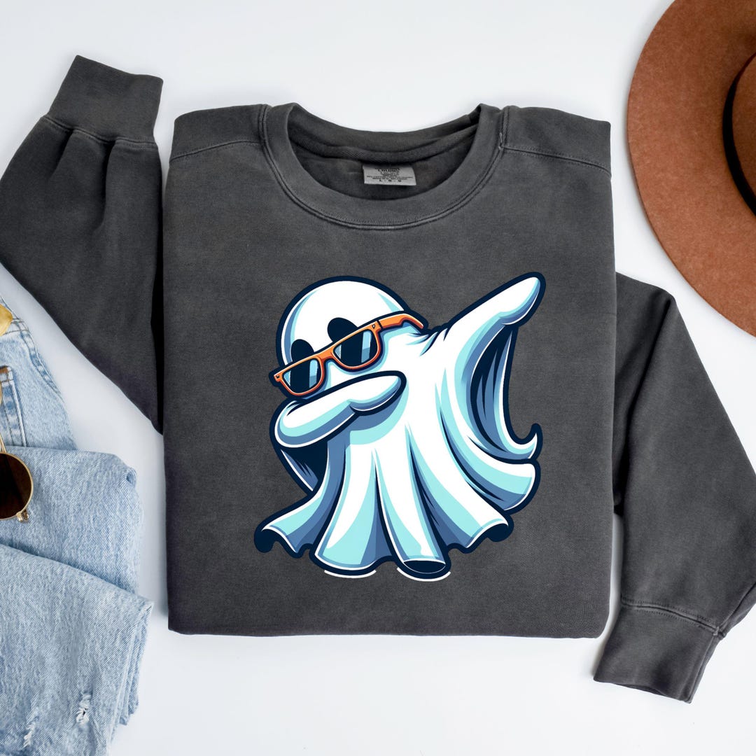 Cute Dabbing Ghost PNG, Halloween Ghost Clipart, Halloween PNG, Ghoul ...