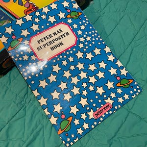 Vintage Peter Max Poster Book - Etsy