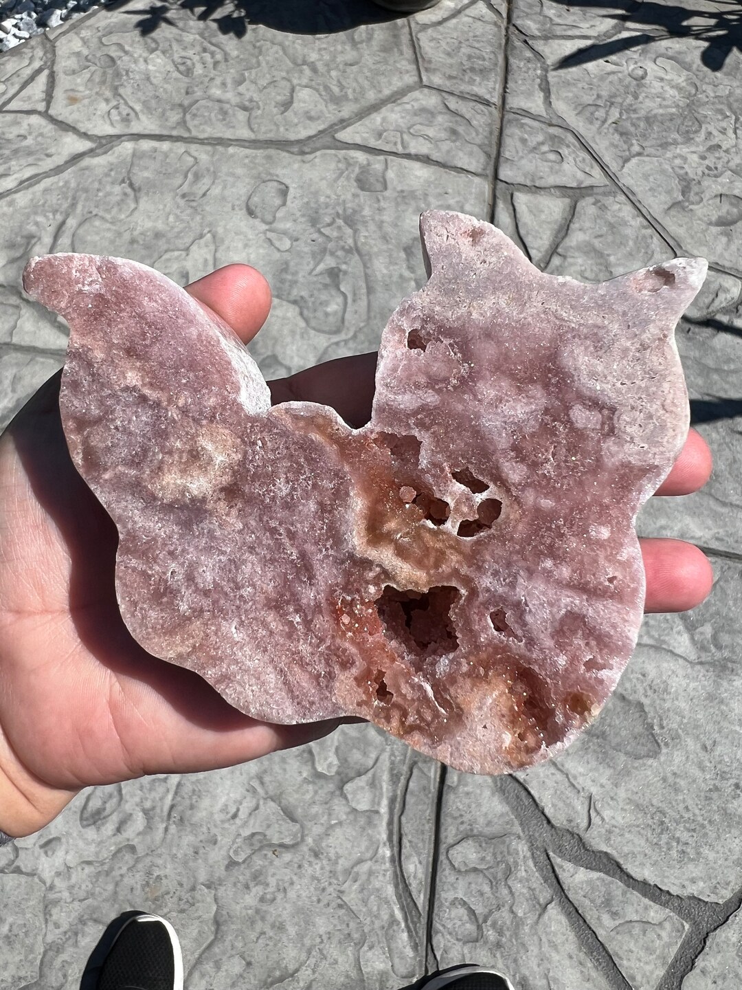 Pink Amythyst Cat Body From Brazil - Etsy