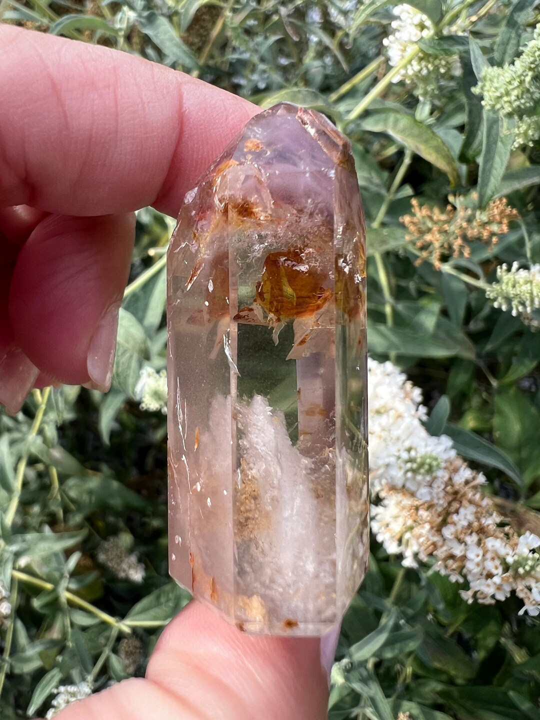 Pink Lithium Quartz Tower Point - Etsy