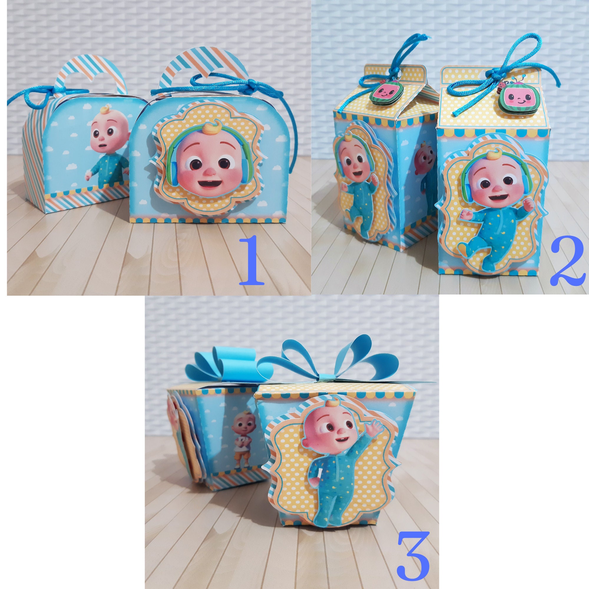 Cocomelon Party Favors, Cocomelon Favor Box, Cocomelon Candy Boxes ...