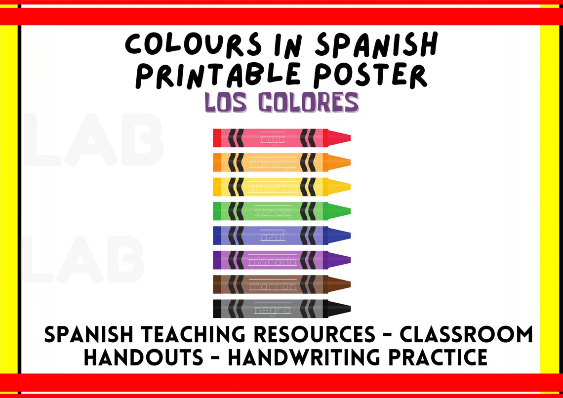 Simple Spanish KS1 KS2 Printable Worksheets, Digital Vocab Cards ...