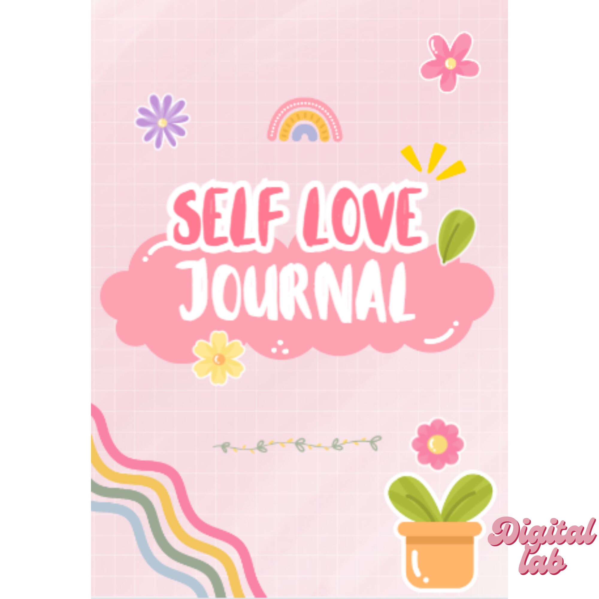 Self Love Journal - Printable DIGITAL DOWNLOAD - Self Help - Habit ...