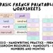 Simple French KS1 KS2 Printable Worksheets, Digital Vocab Cards ...