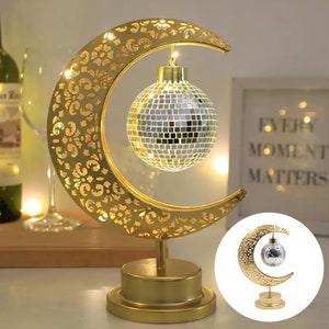 Lamp Moon and Star for Eid Mubarak and Ramadan Kareem Decoration for ...