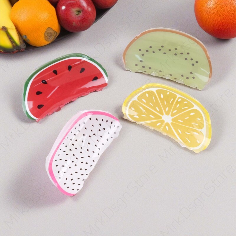 Fruit Hair Clips - Etsy