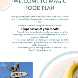 Magic Food Plan A Balanced 28 Day Meal Plan That Will Change Your Life ...