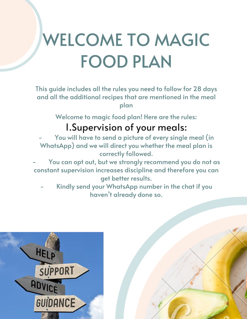 Magic Food Plan A Balanced 28 Day Meal Plan That Will Change Your Life ...