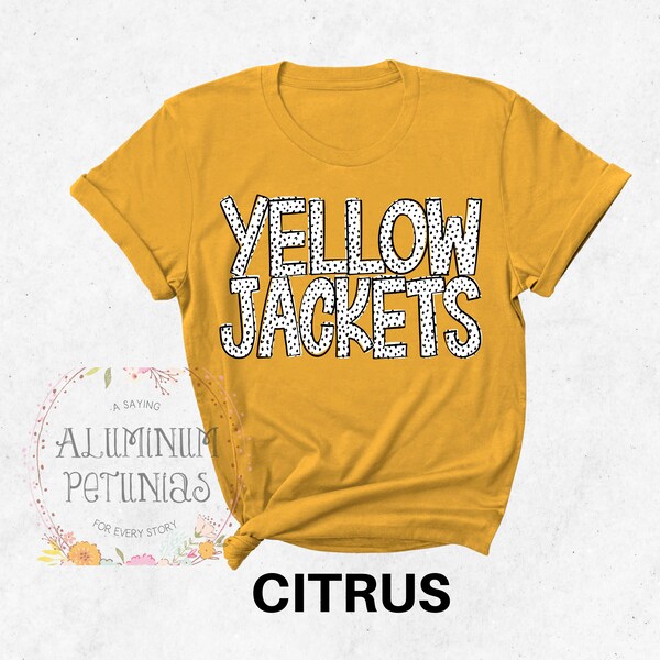 Yellow Jackets Shirt - Etsy