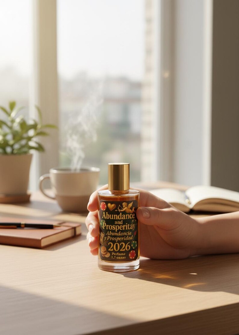 Abundance & Prosperity Perfume 2026, Money Draw Ritual Oil, Fast Luck Scent, Wealth Attraction ...