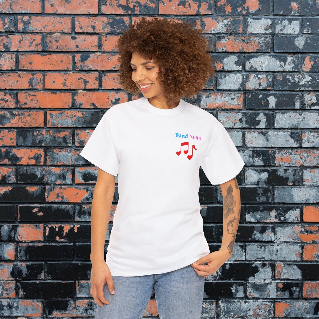 Cute Musical Wings 2-sided Band Nerd Tee, Gift for Musicians, Gift for ...