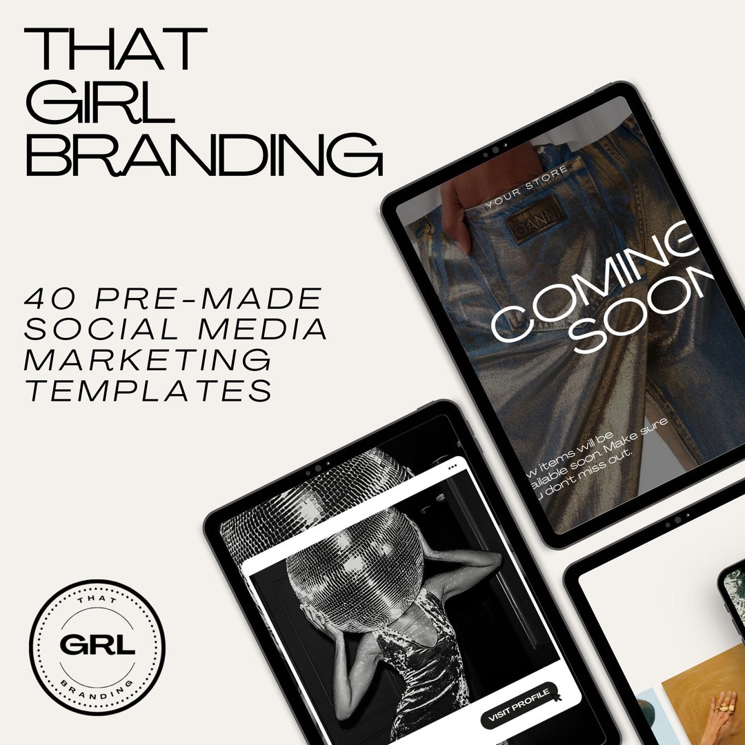 40 Mockup Templates | Social Media Templates | Social Media Marketing ...