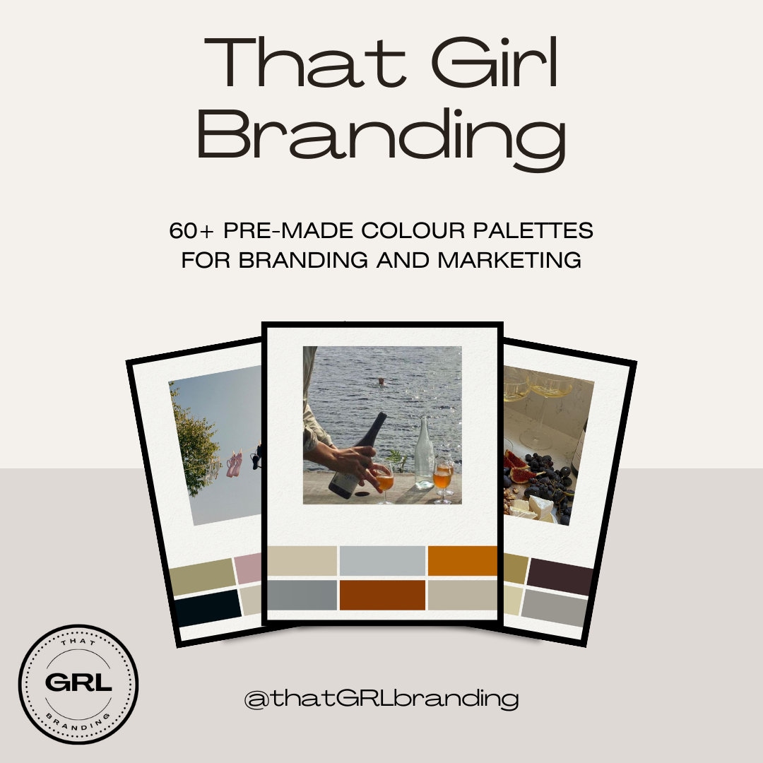 Branding Colour Palettes | Pre-made Colour Palettes | Mood Board Colour ...