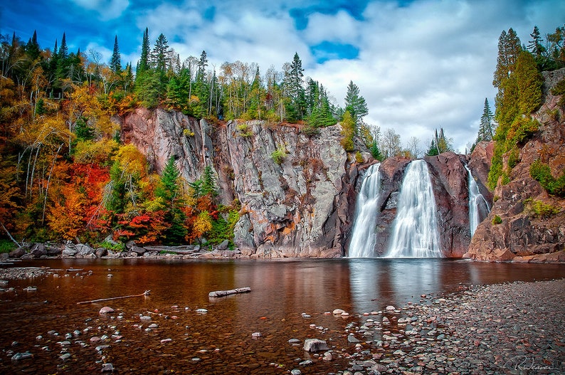 Minnesota Wall Art, Photography, Nature Lover Gift, Waterfalls ...