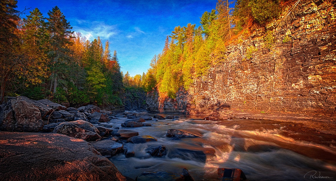 Minnesota Wall Art, Photography, Nature Lover Gift, Pigeon River, Grand ...