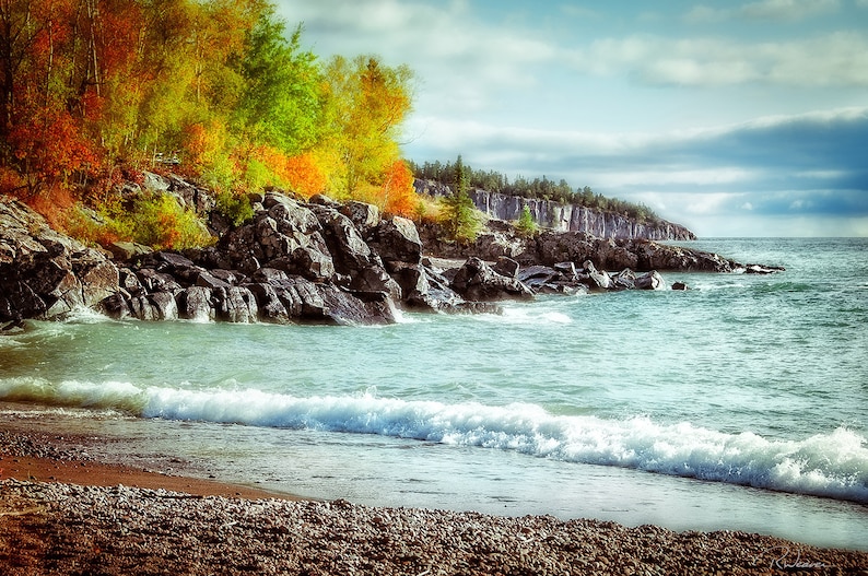 Minnesota Wall Art, Photography, Nature Lover Gift, Lake Superior ...