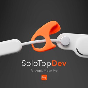 Solotop Dev for Apple Vision Pro Developer Strap | Modern Solo Knit Top ...