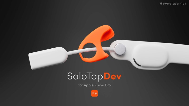 Solotop Dev for Apple Vision Pro Developer Strap Modern Solo Knit Top ...