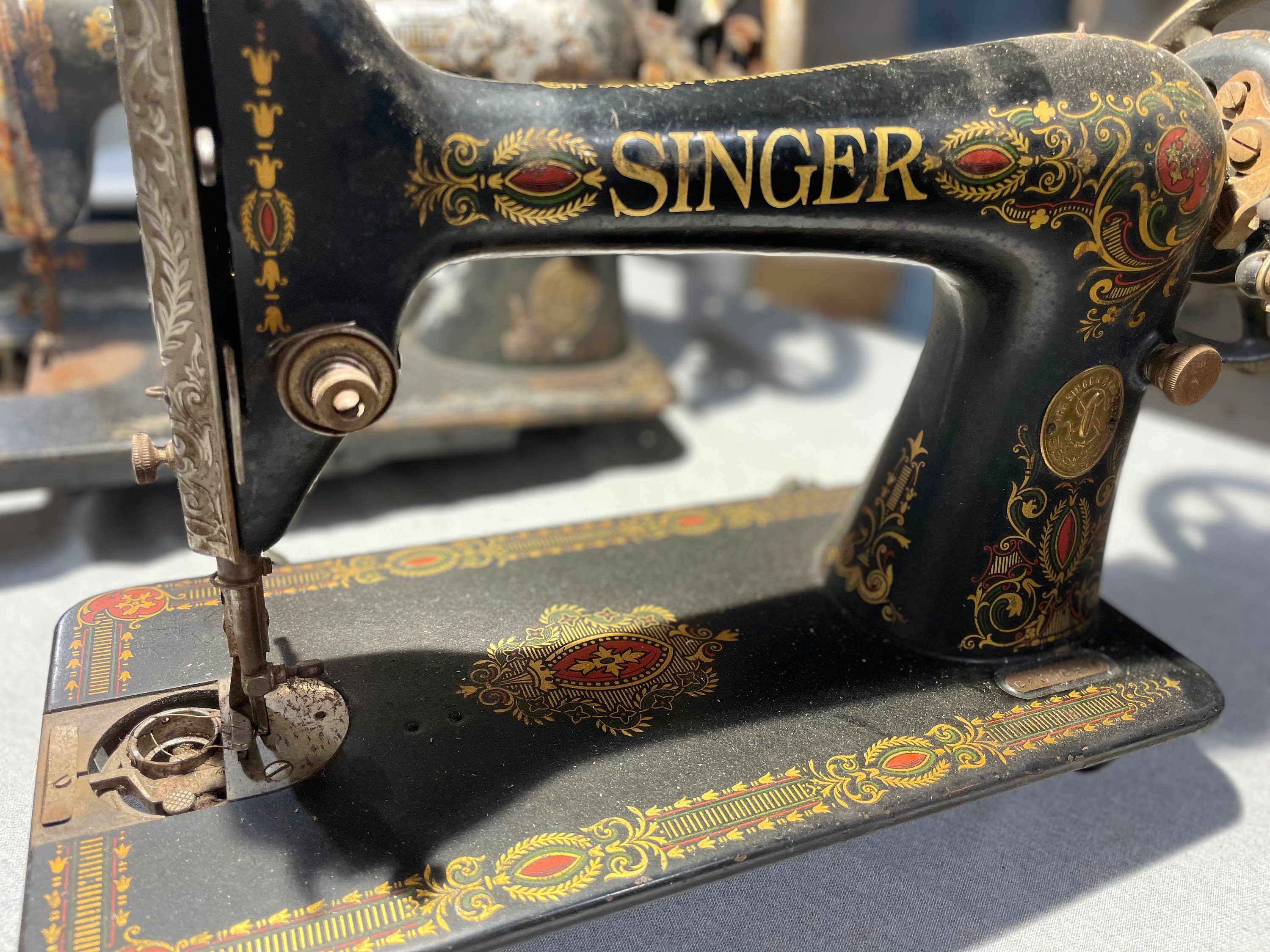 Vintage Singer Sewing Machines - Etsy