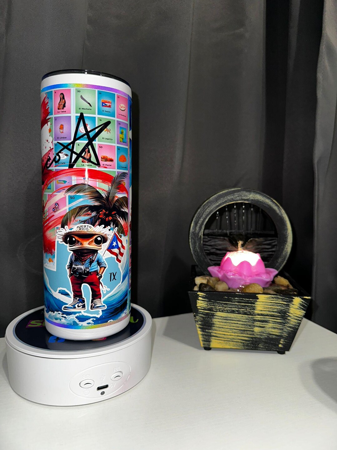 Concho, Puerto Rico, Boricua, Diaspora, Estados Unidos, Tumbler, Vaso ...