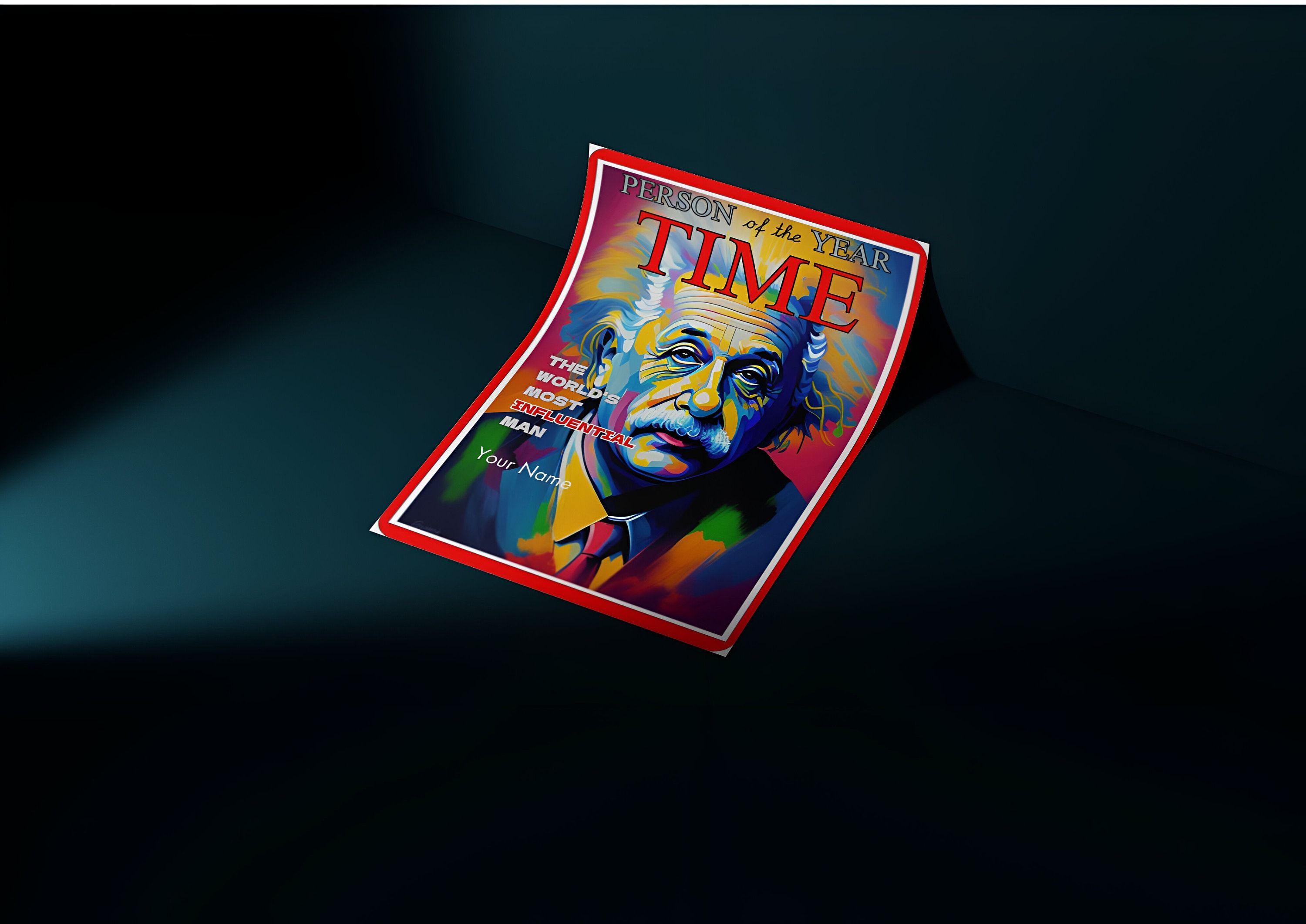 Custom Time Magazine Poster,personalized Gift for Friends, Man or Woman ...