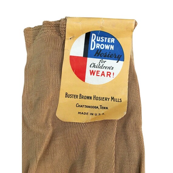 20s 30s Vintage Buster Brown Girl's Silk Dress Stock… - Gem