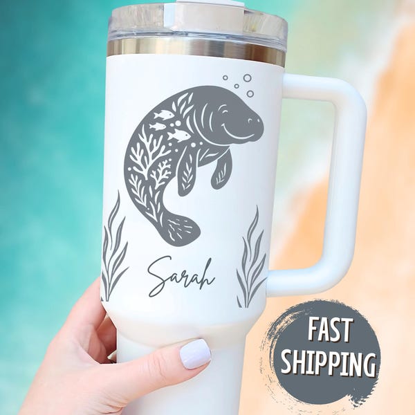 Custom Manatee Mugs - Etsy