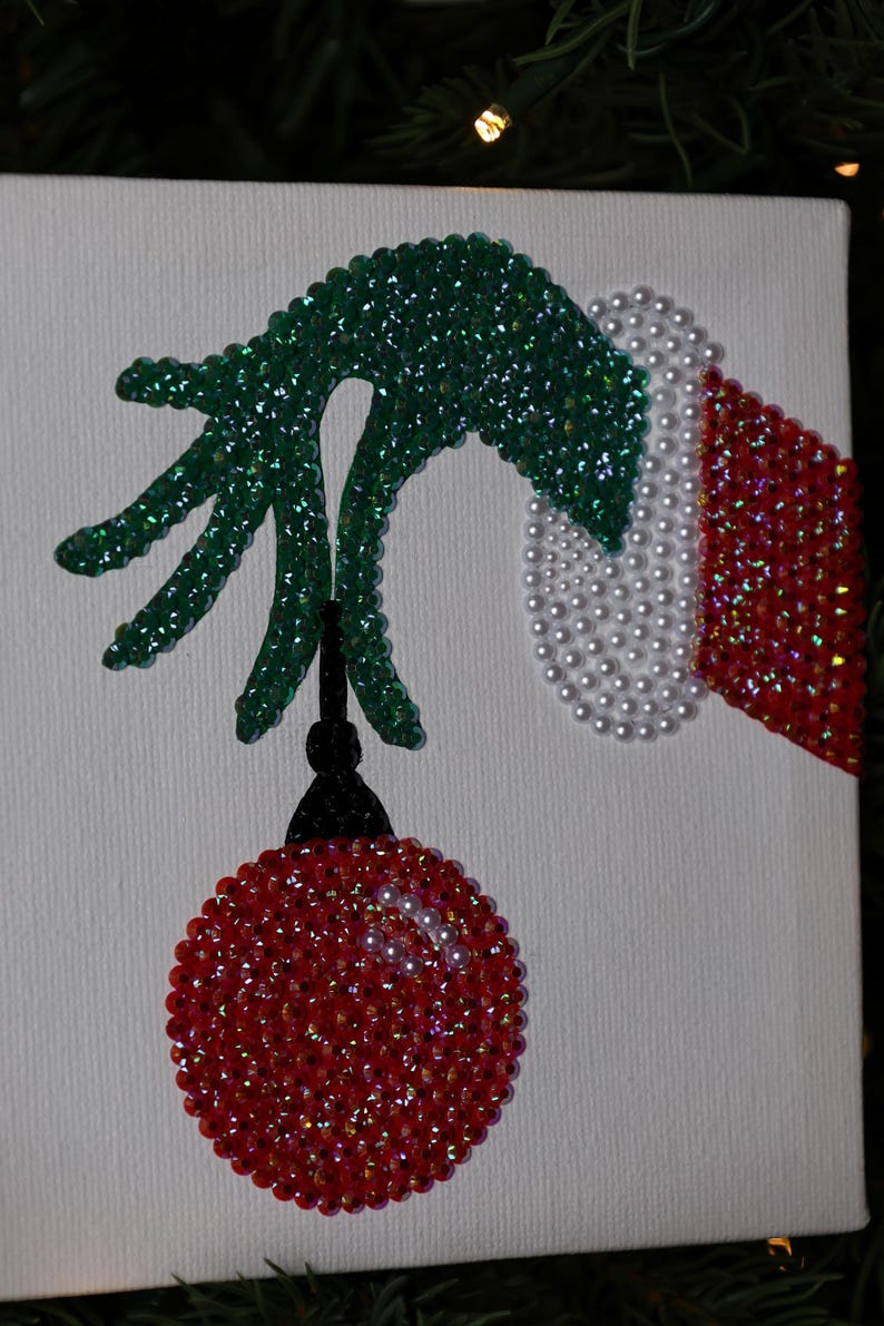 Grinch Christmas Ornament - Etsy