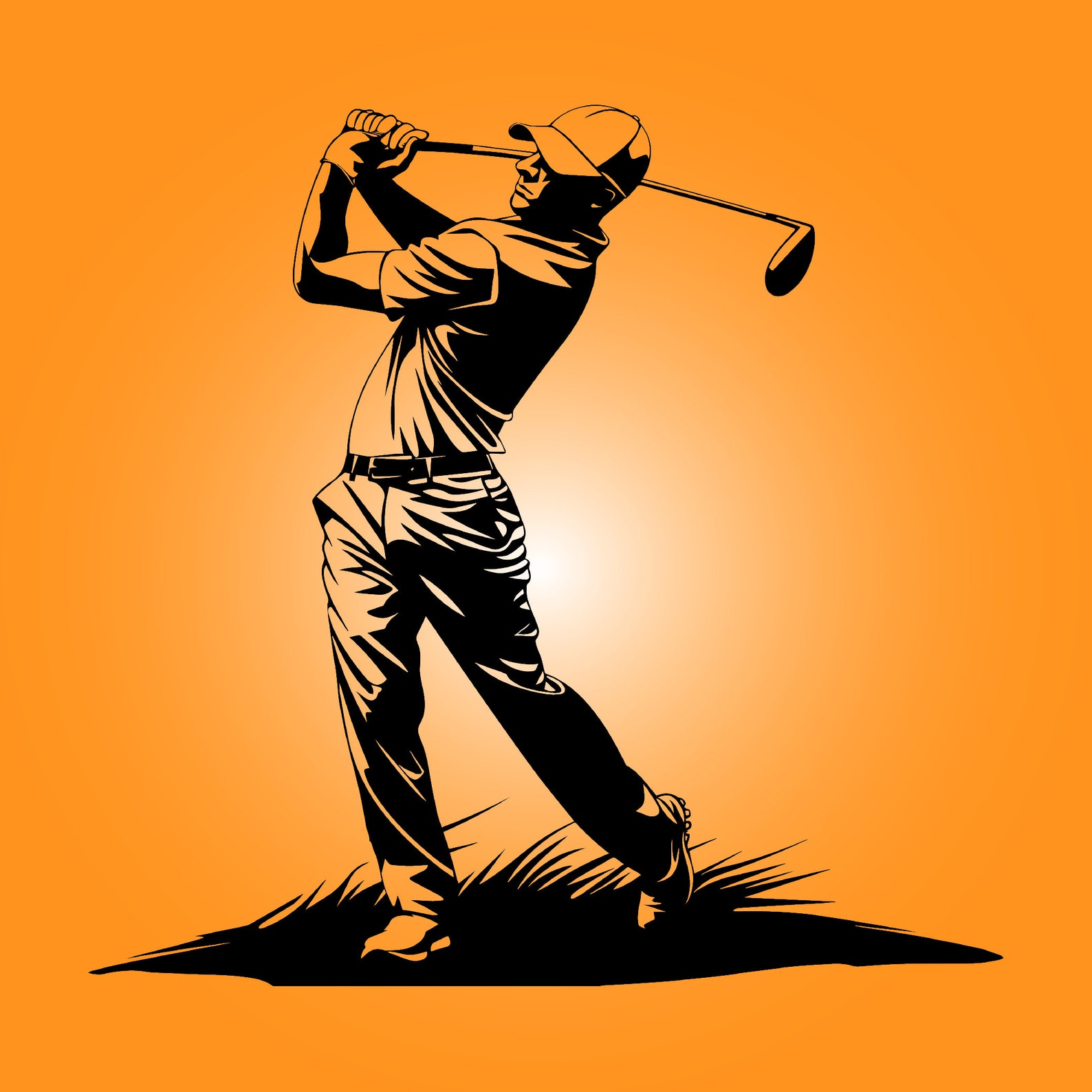 Golf Man Svg Png, Golf Svg, Golfing Svg, Golf SVG Files for Cricut and ...
