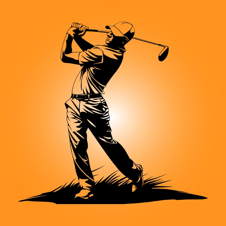 Golf Man Svg Png, Golf Svg, Golfing Svg, Golf SVG Files for Cricut and ...