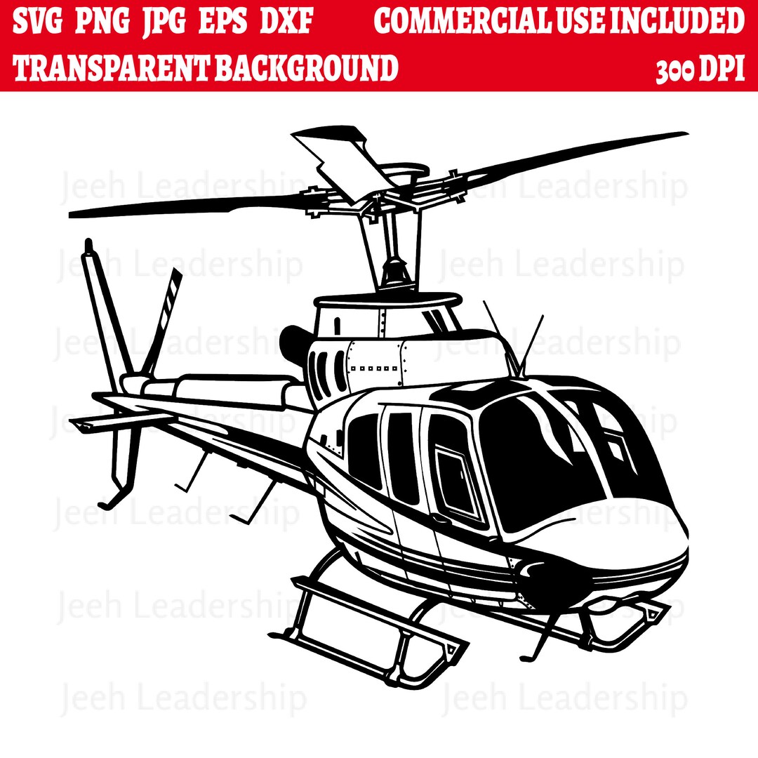 Helicopter SVG, Helicopter Clipart, Helicopter Files for Cricut ...