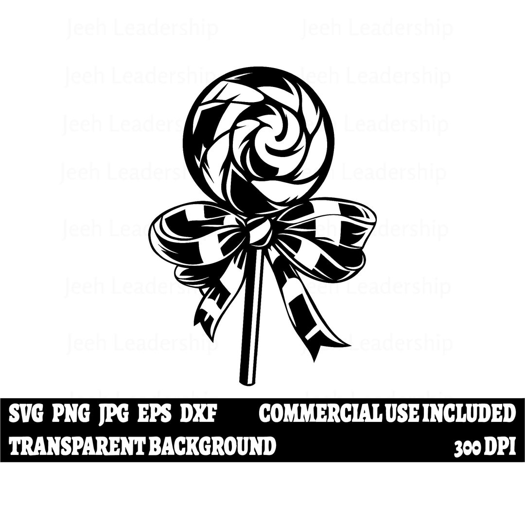Lollipop Svg, Lollipop Clipart, Lollipop Vector Svg Cut File Cricut and ...