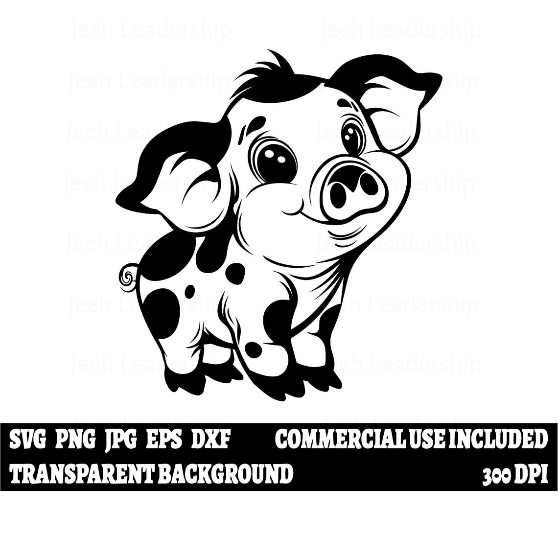 Pig Svg, Piggy Svg Png, Cute Pig, Pig Clipart, Cute Pig Svg, Pig Svg ...