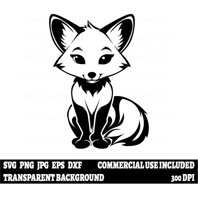 Fox SVG, PNG, Baby Fox Svg Cut Files for Cricut and More. Instant ...